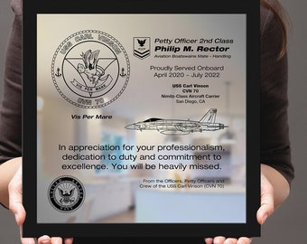 Change of Command Gift - Etsy