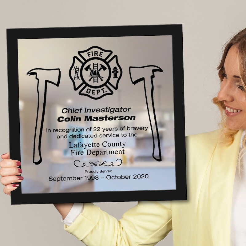 Fireman Thank You - Etsy