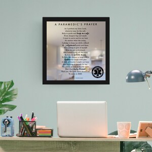 Paramedic's Prayer Mirror Plaque | Unique CUSTOM Paramedic Gift for ...
