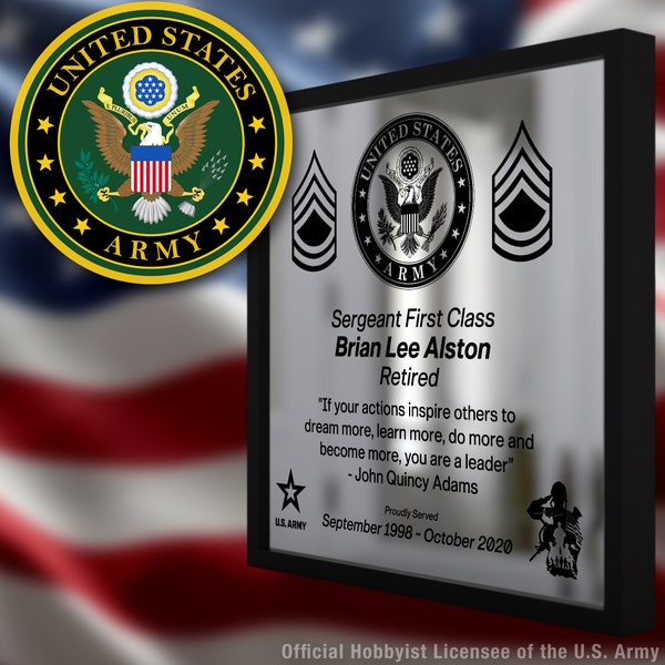 Military Retirement Sign - Etsy