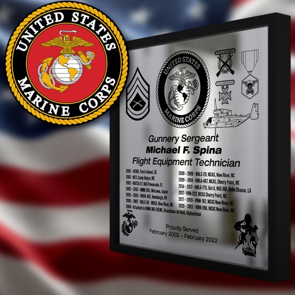 Military Going Away Plaque - Etsy