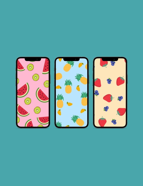 Fruit Salad Phone Wallpaper - Etsy