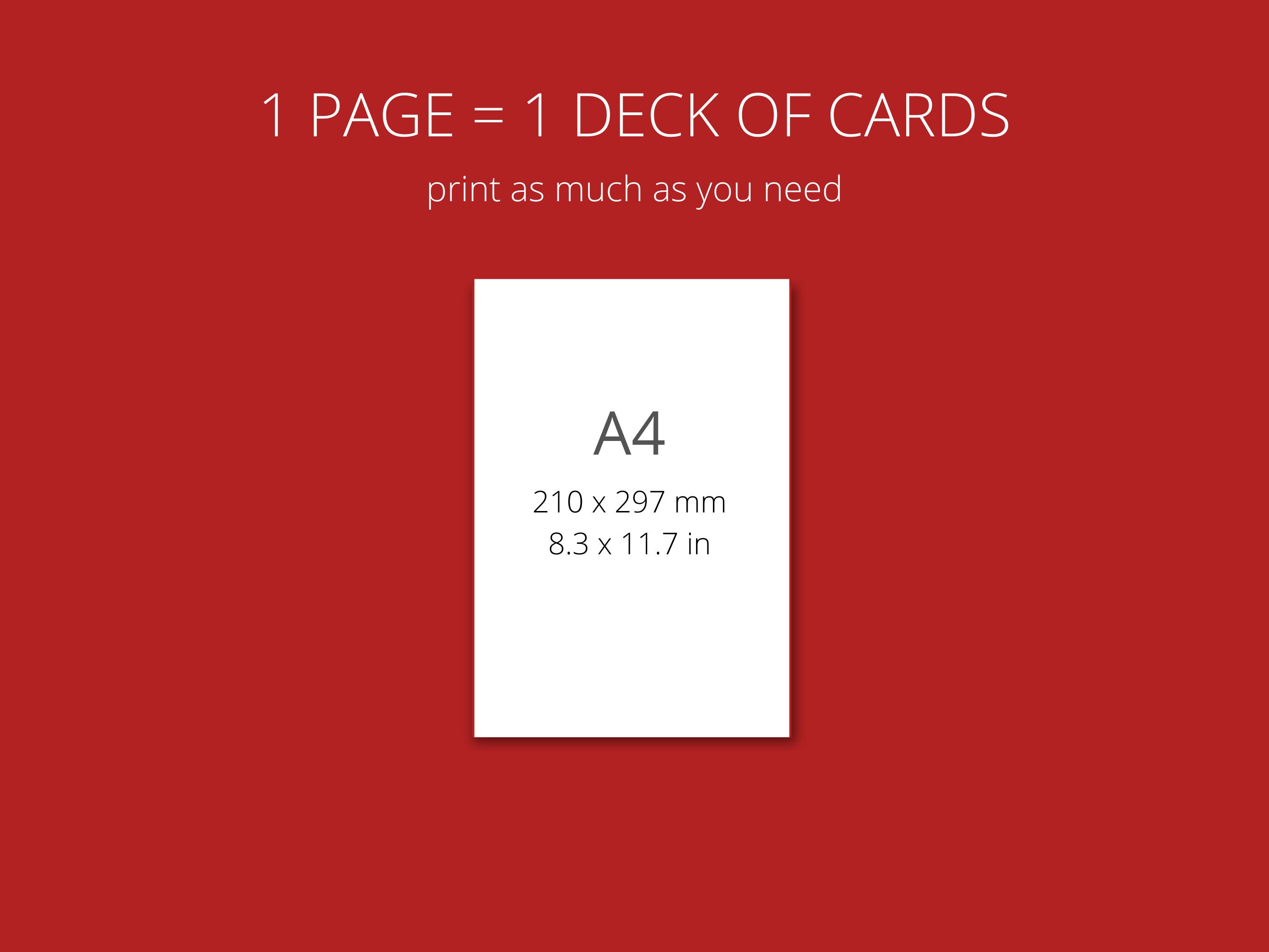 DIY Agile Planning Poker Cards Set Printable Instant Download: Planning ...