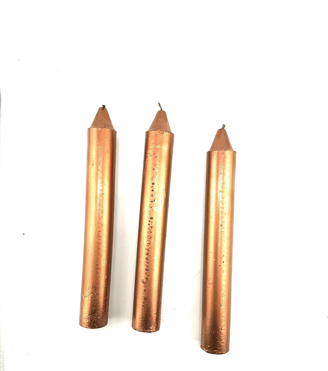 Copper Pillar Candles - Etsy