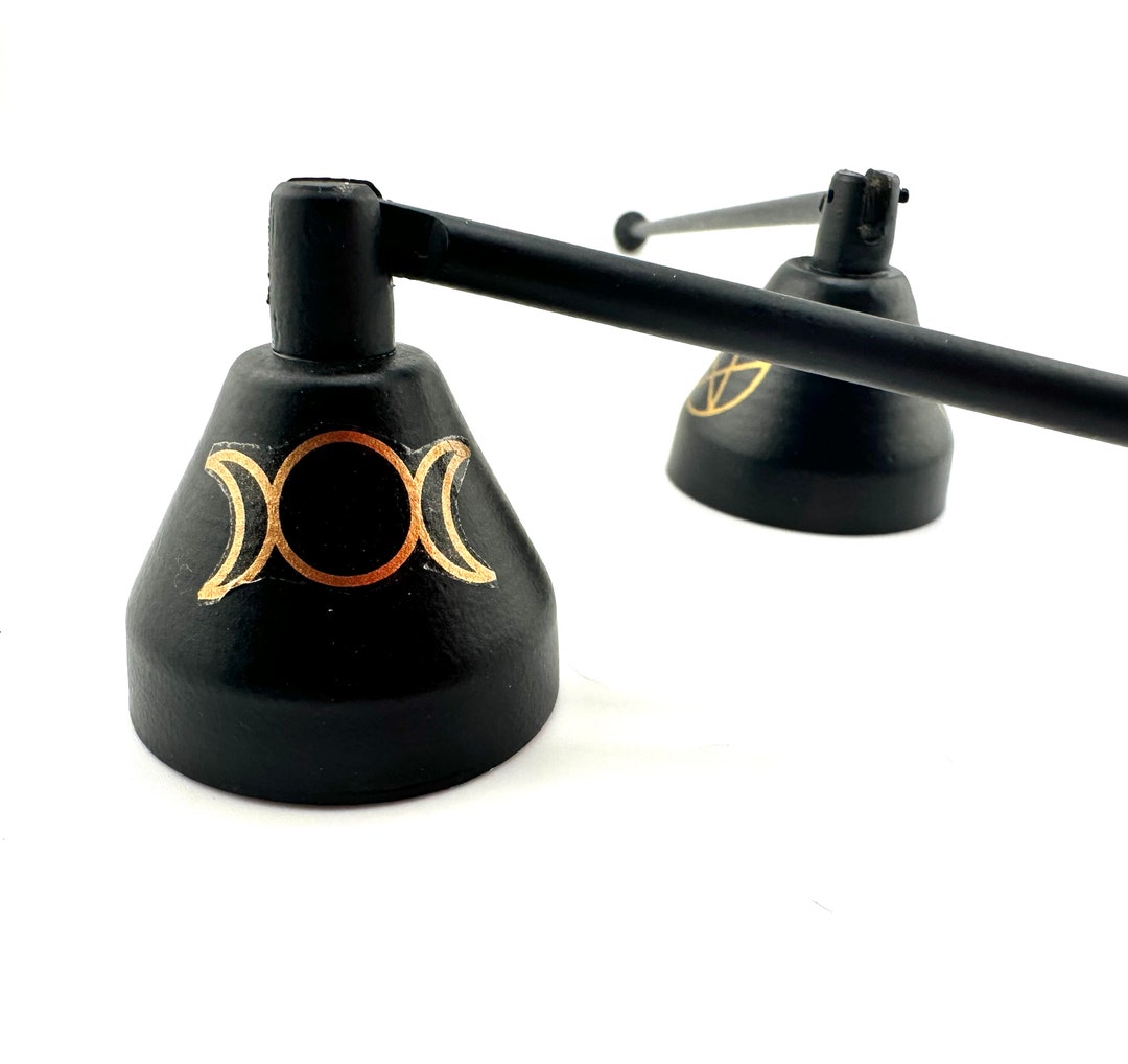 Black Candle Snuffer multiple Designs - Etsy