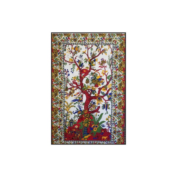 Tree of Life Tapestry - Etsy