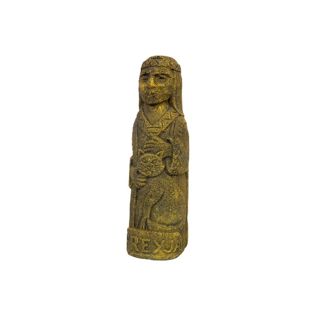 Volcanic Stone Statue Freyja - Etsy