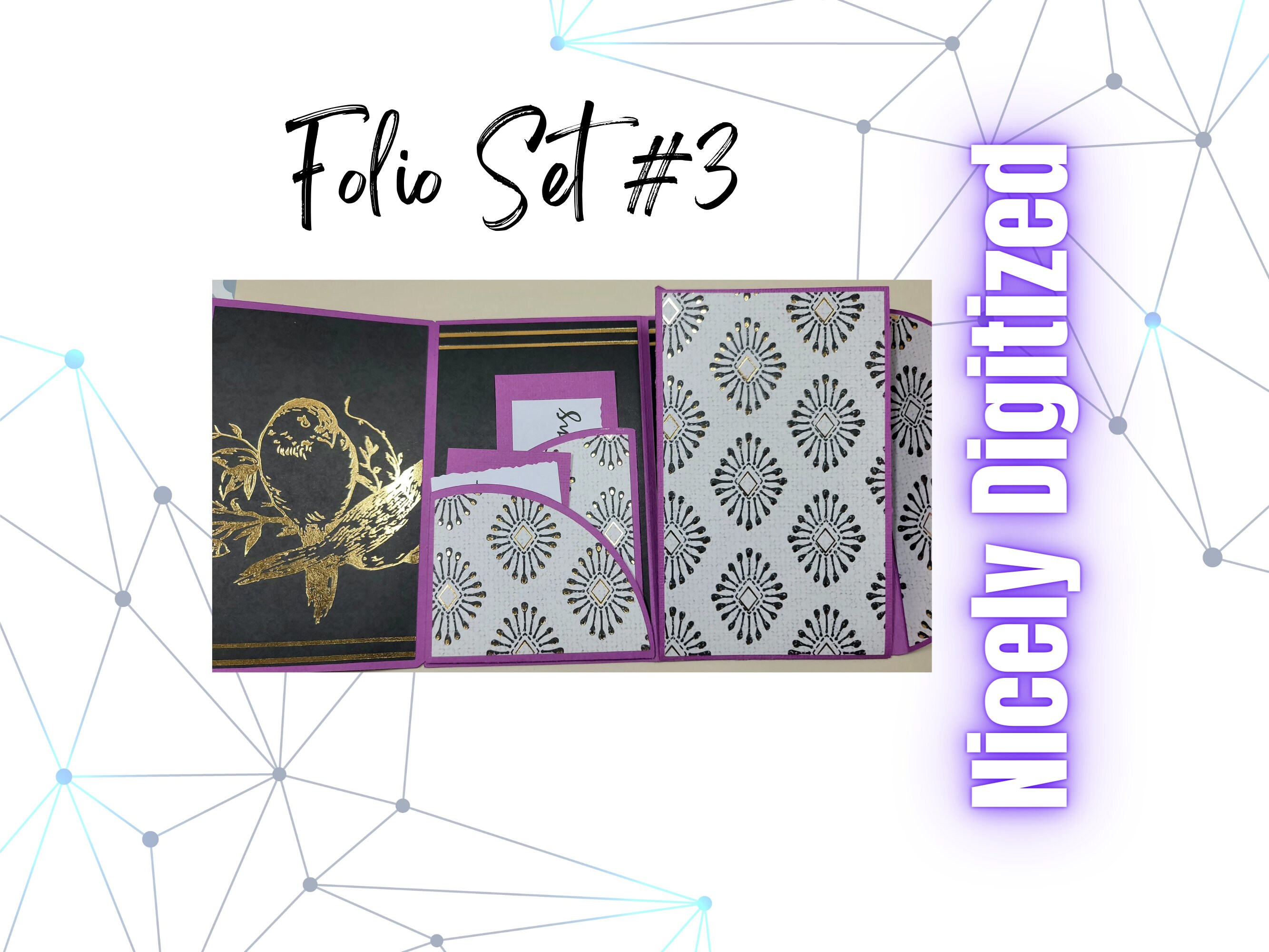 Folio Set, Junk Journal, Folio SVG File, Folio Silhouette File, Folio ...