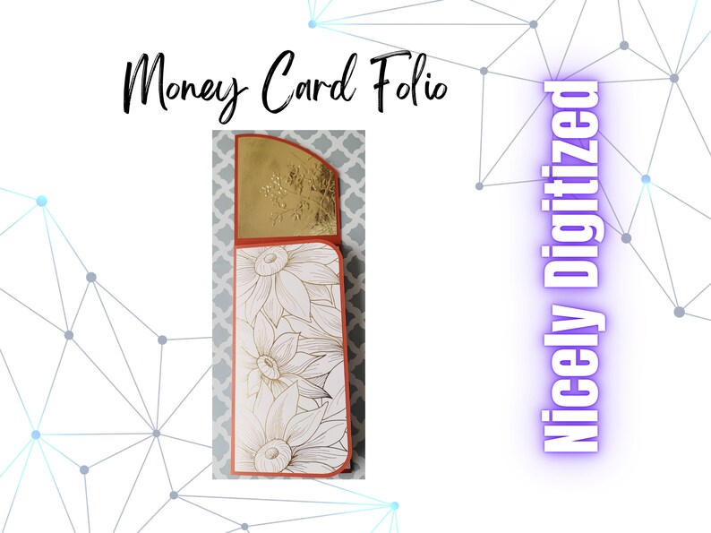 Money Card Holder, Folio Template, Money Card Folio, Folio SVG, Money ...