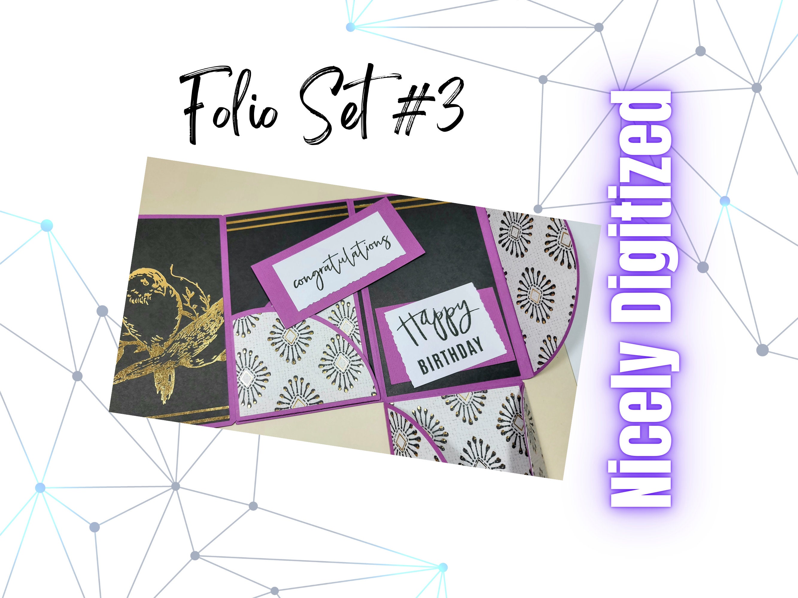 Folio Set, Junk Journal, Folio SVG File, Folio Silhouette File, Folio ...