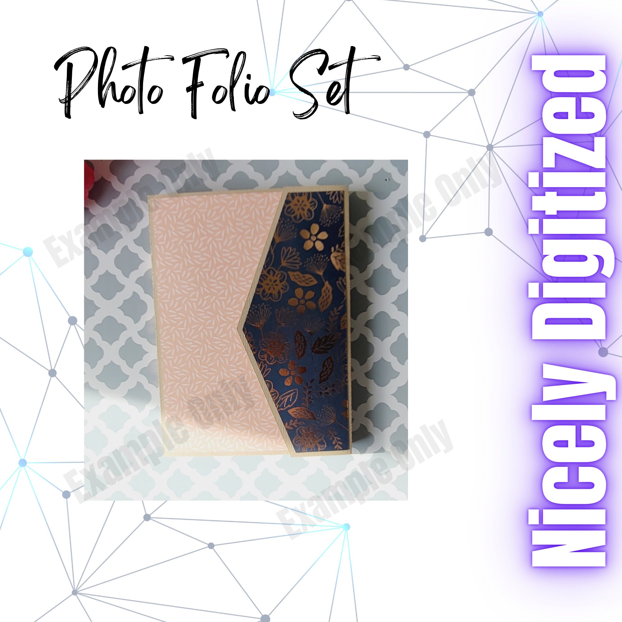 Photo Folio Set Folio Template Photo Album Folio Set Folio - Etsy