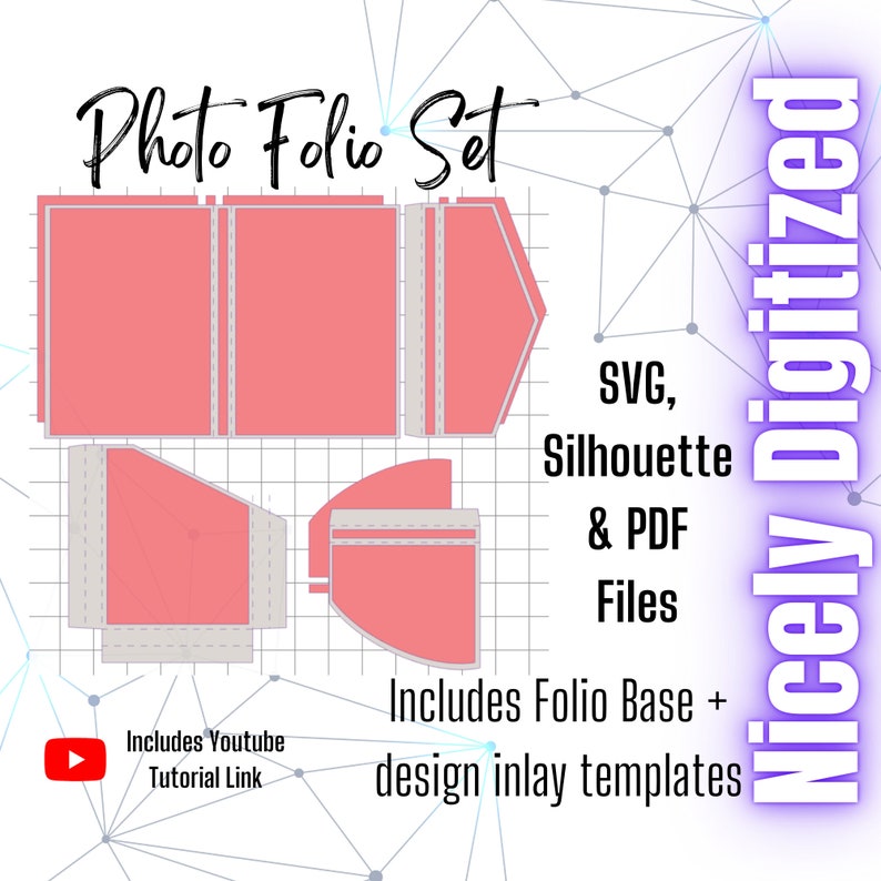 Photo Folio Set Folio Template Photo Album Folio Set Folio - Etsy