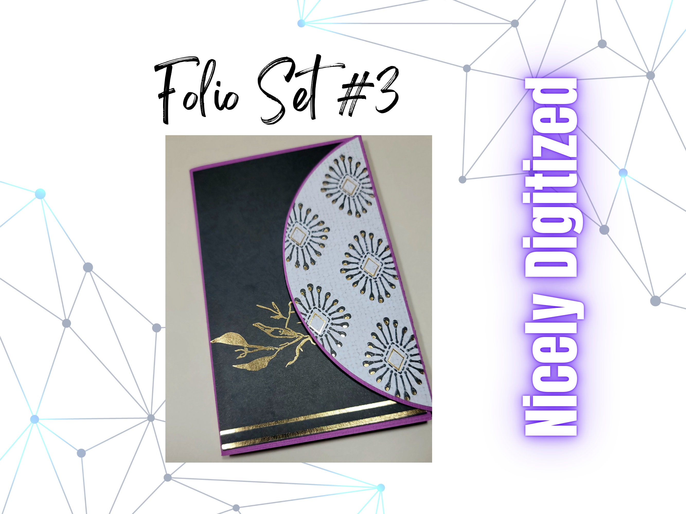 Folio Set, Junk Journal, Folio SVG File, Folio Silhouette File, Folio ...