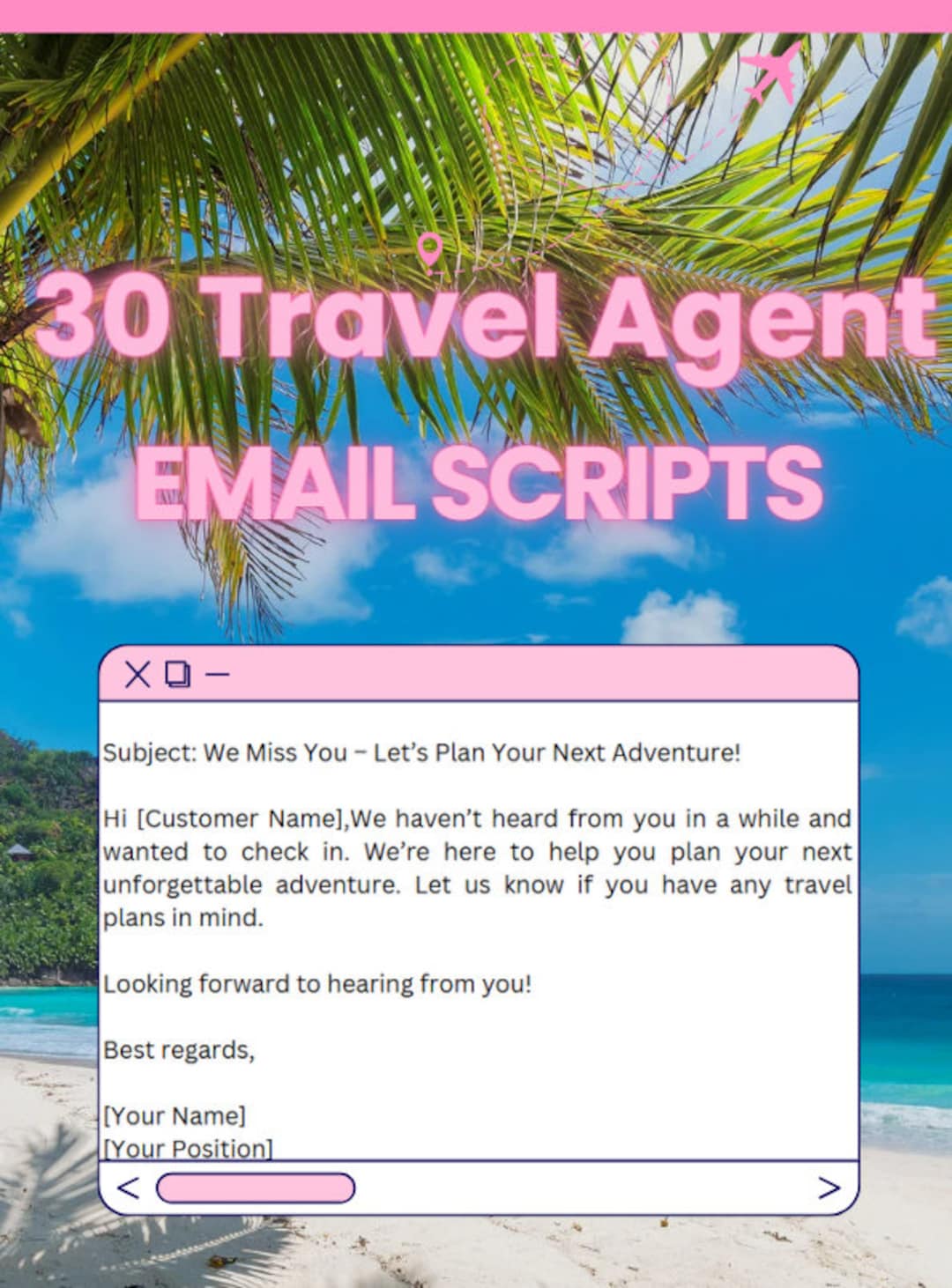 Travel Agent Email Scripts: Client Communication Templates (PDF) - Etsy