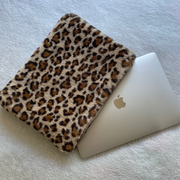 Faux Fur Laptop Sleeve 13’ - Etsy