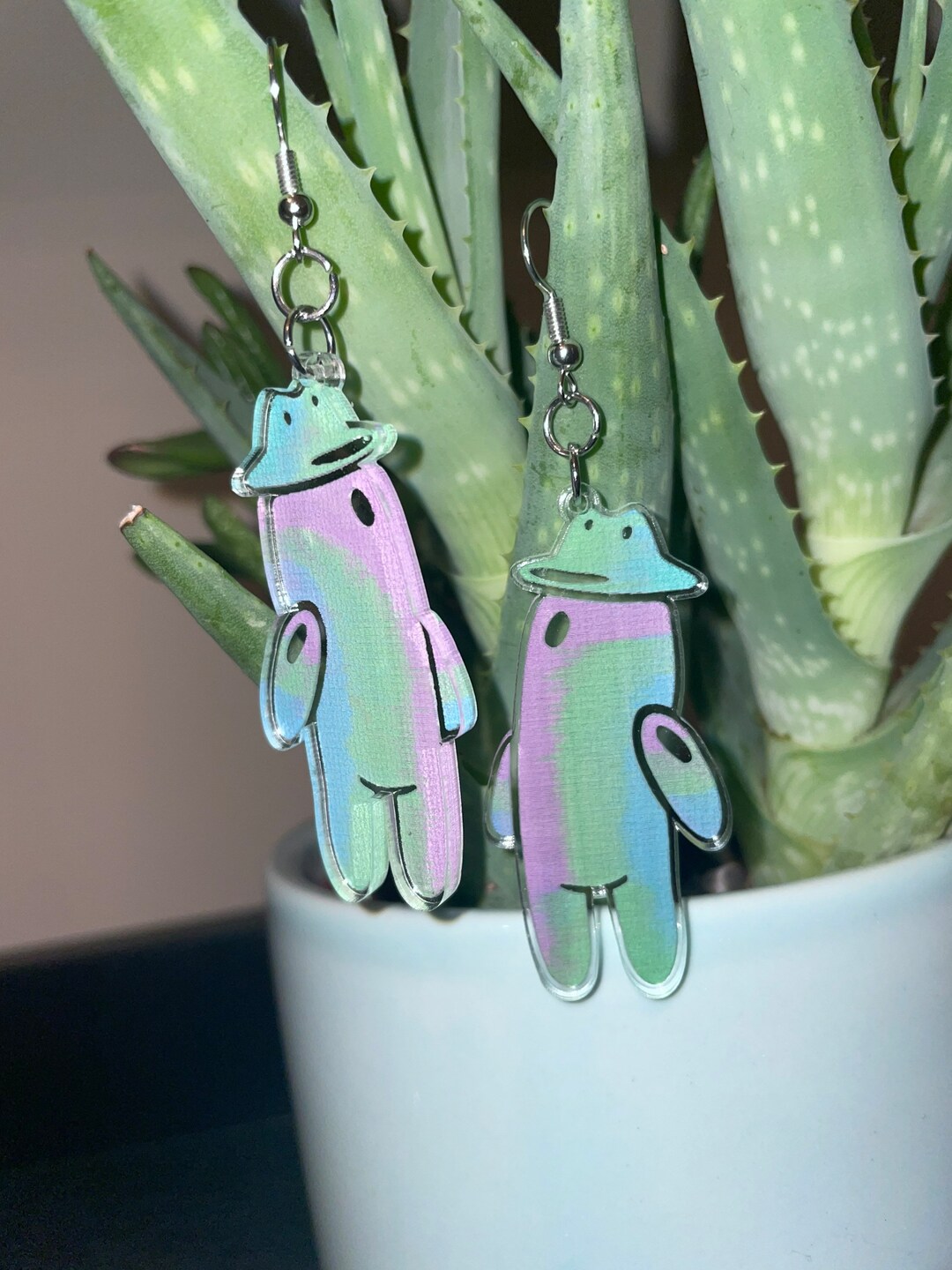 Spongebob Inspired Bubble Friend Earrings - Etsy