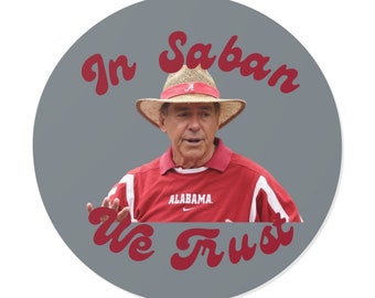Nick Saban Car Decal - Etsy