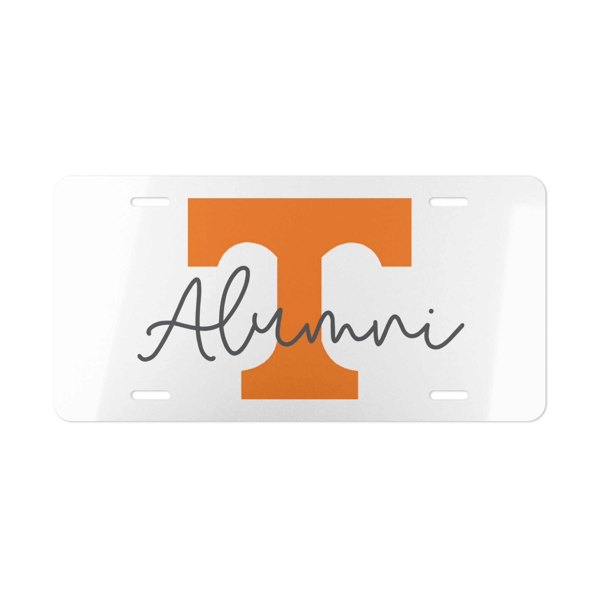 Tennessee License Plate Vanity Plate Vols Alumni - Etsy