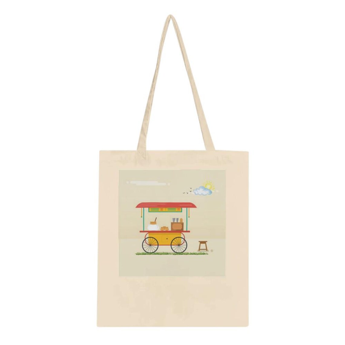 Pani Puri Cart Classic Tote Bag | South Asian | Indian Gift | Desi ...