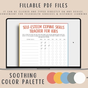 25 Self Esteem Worksheets Printables for Kids Teens, Confidence Mental ...