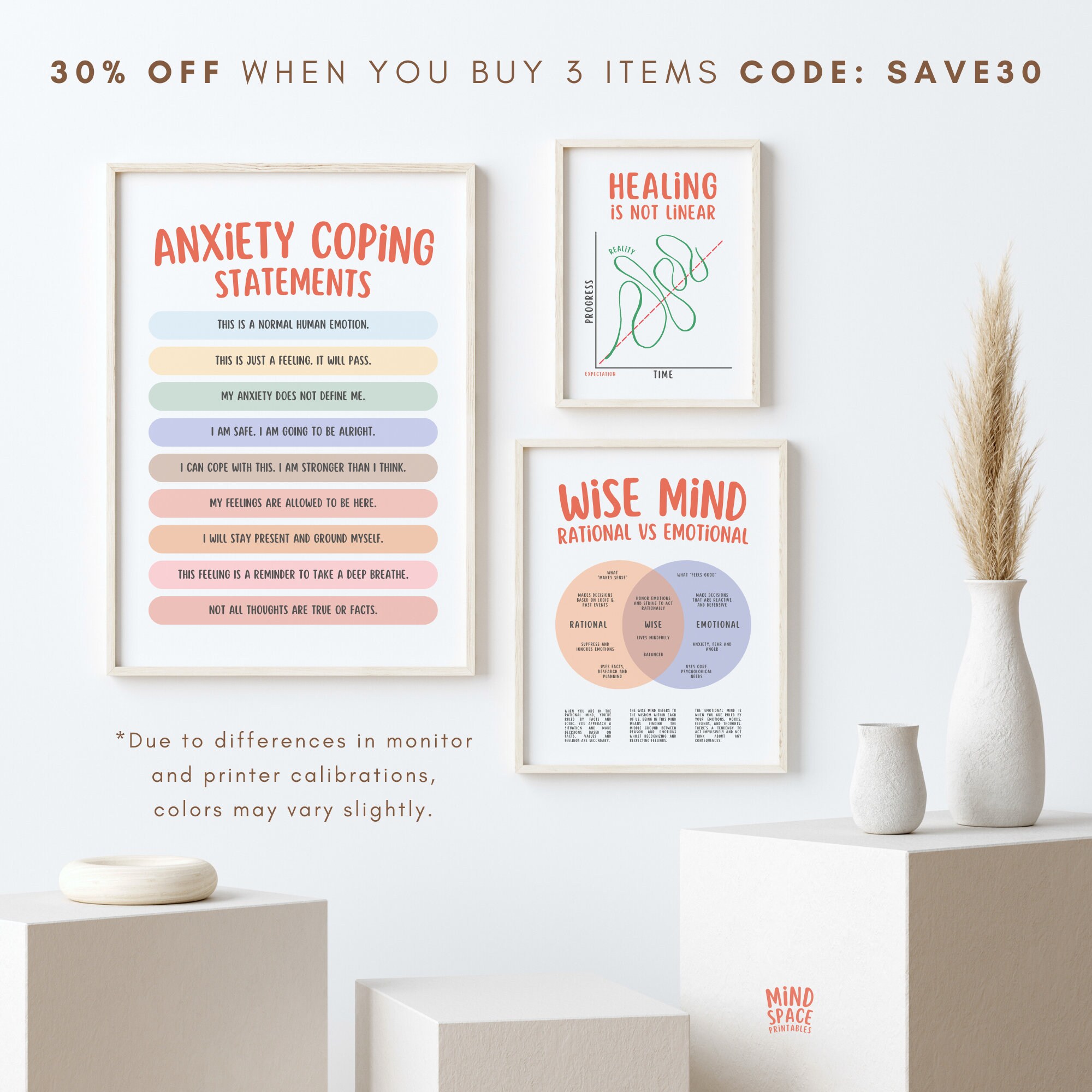Anxiety Coping Statements Poster, Challenging Negative Thoughts, Ways ...