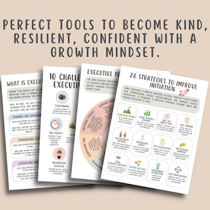 210 ADHD Executive Functioning Skills Strategies Psychoeducation ...