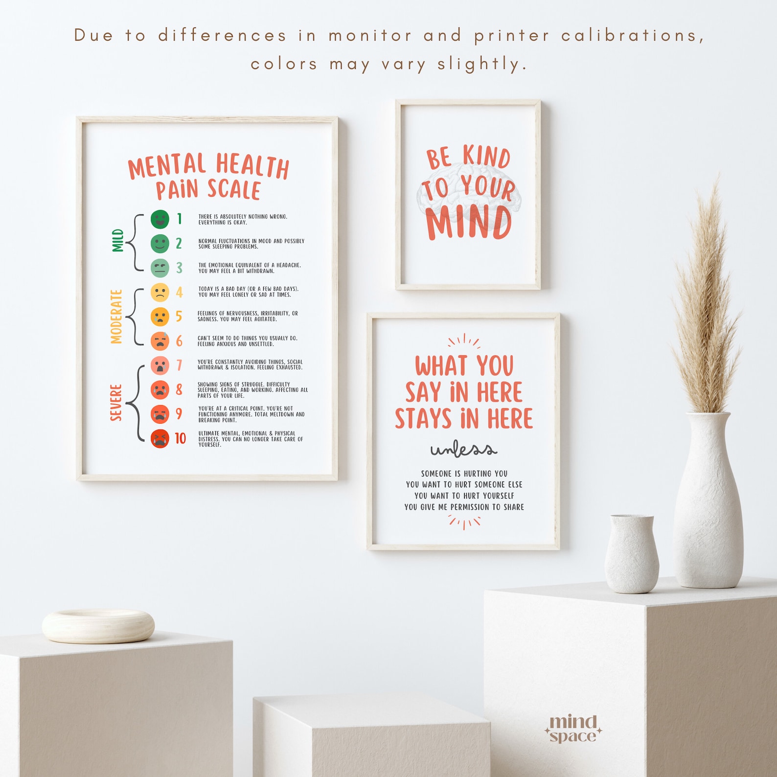 Mental Health Pain Scale, Feelings Thermometer, Zones of Regulation ...