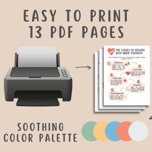 Inner Strength Worksheets for Recovery (13 Pages) Solution-focused ...