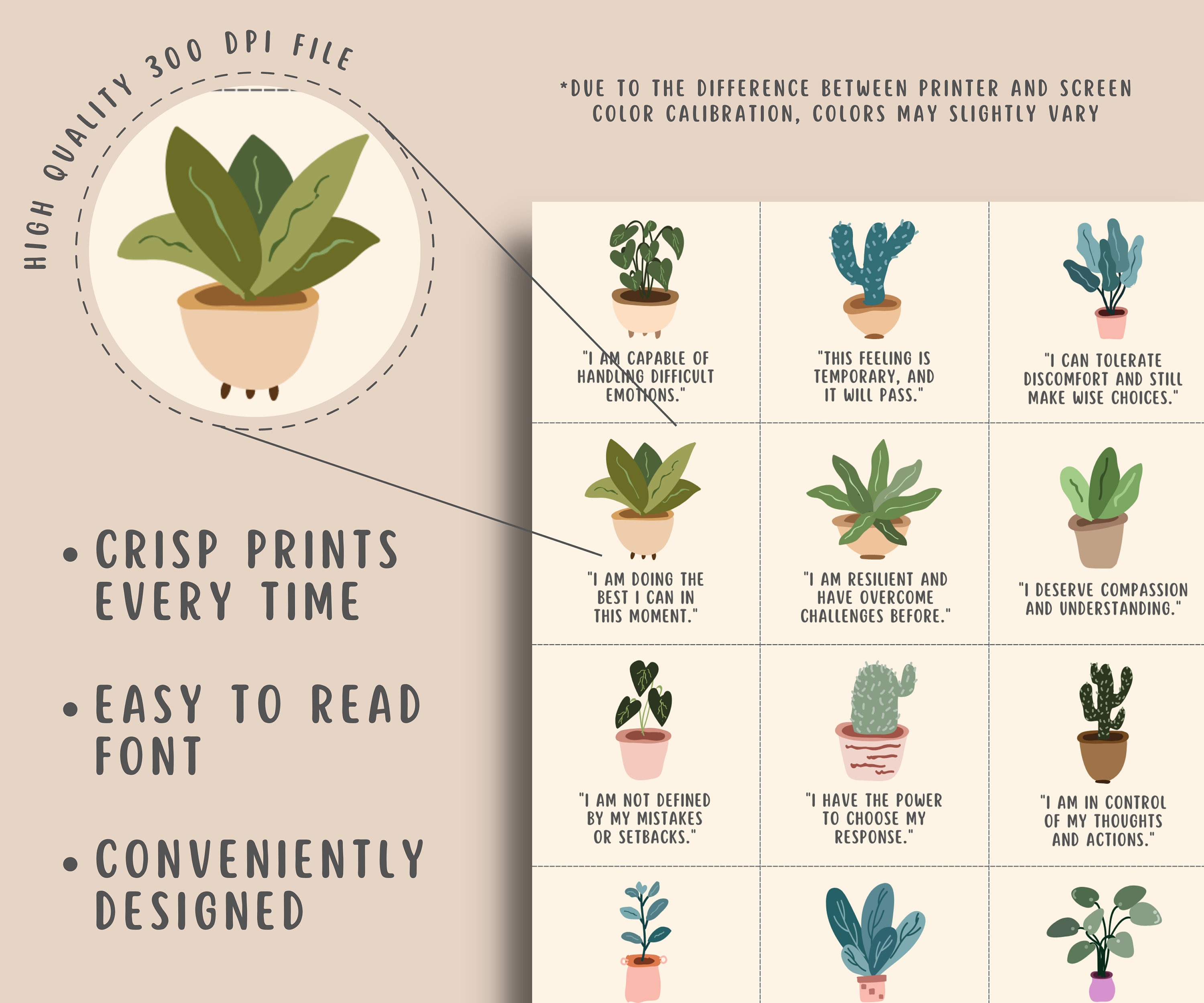 52 DBT Coping Statement Flashcards for Teens Adults Kids BPD - Etsy