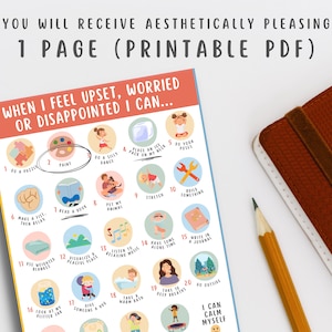 24 Grounding Strategies for Kids Teens, Calming Techniques Chart, Calm ...