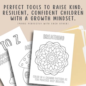 27 Alphabet Coping Skills Coloring Worksheets Grounding Techniques ...