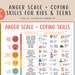 28 Anger Coping Skills Flashcards Calming Corner, Understanding Angry ...
