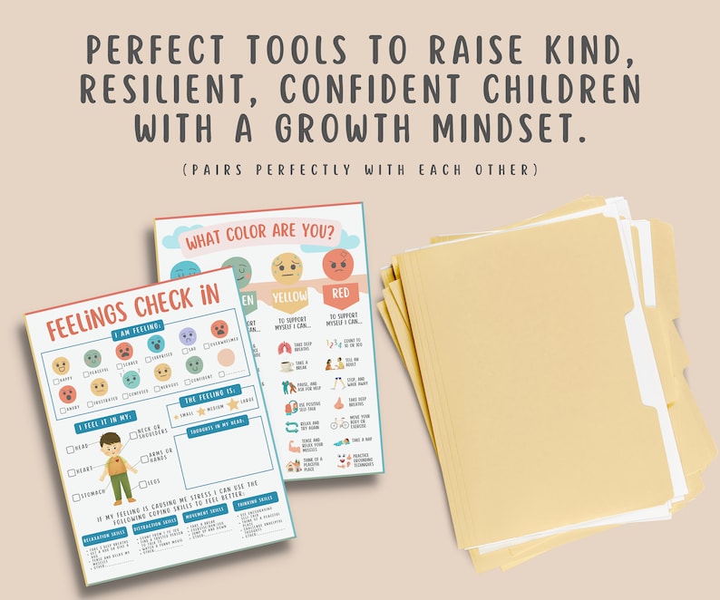 Feelings Check-in Worksheet Emotions Identification via - Etsy