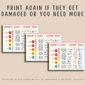 Anxiety Coping Skills for Teens Kids, Stress Relief, Anxious Feelings ...