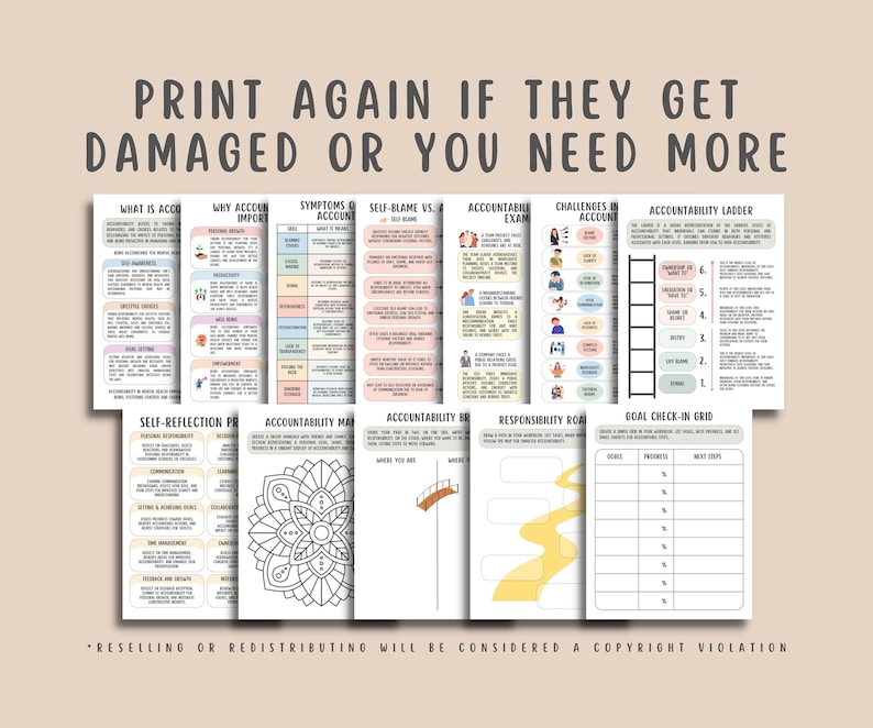 Accountability Worksheets Self Blame Vs Accountability Ladder Couples ...