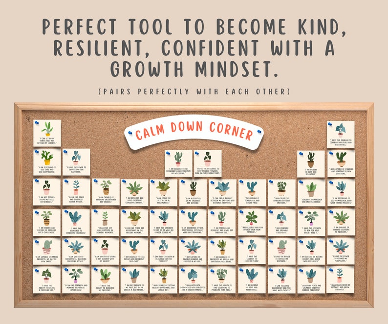 52 DBT Coping Statement Flashcards for Teens Adults Kids BPD - Etsy