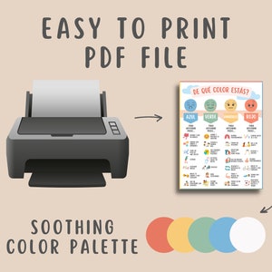 28 Coping Skills in Spanish for Kids & Teens, Zones of Regulation ...