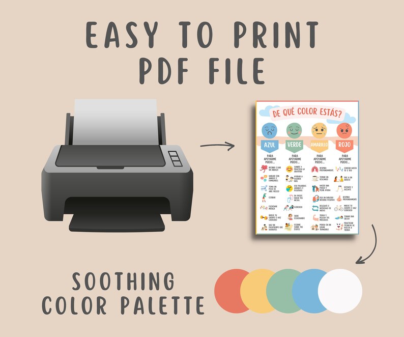 28 Coping Skills in Spanish for Kids & Teens, Zones of Regulation ...