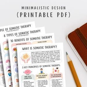 Somatic Therapy Coping Skills Worksheets (10 Pages) Grounding ...