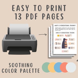 13 Generational Trauma Healing Worksheets, Inner Child Healing, Trauma ...