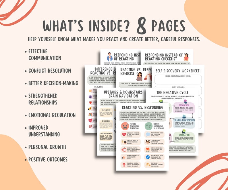 Responding Vs Reacting for Couples Communication & Emotional Regulation ...