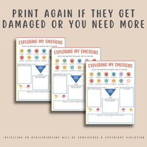 Feelings/emotions Check in CBT Worksheet for Teens & Kids, Cognitive ...