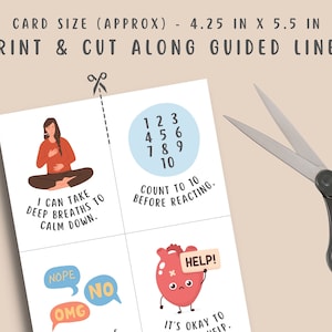 28 Anger Coping Skills Flashcards Calming Corner, Understanding Angry ...