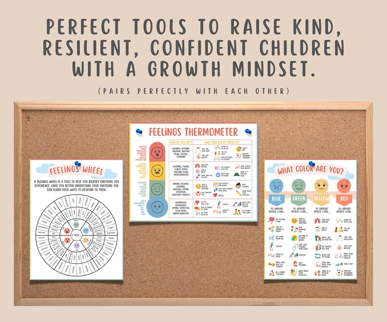 Coloring Feelings Wheel Printable for Kids & Teens, Emotions Wheel ...