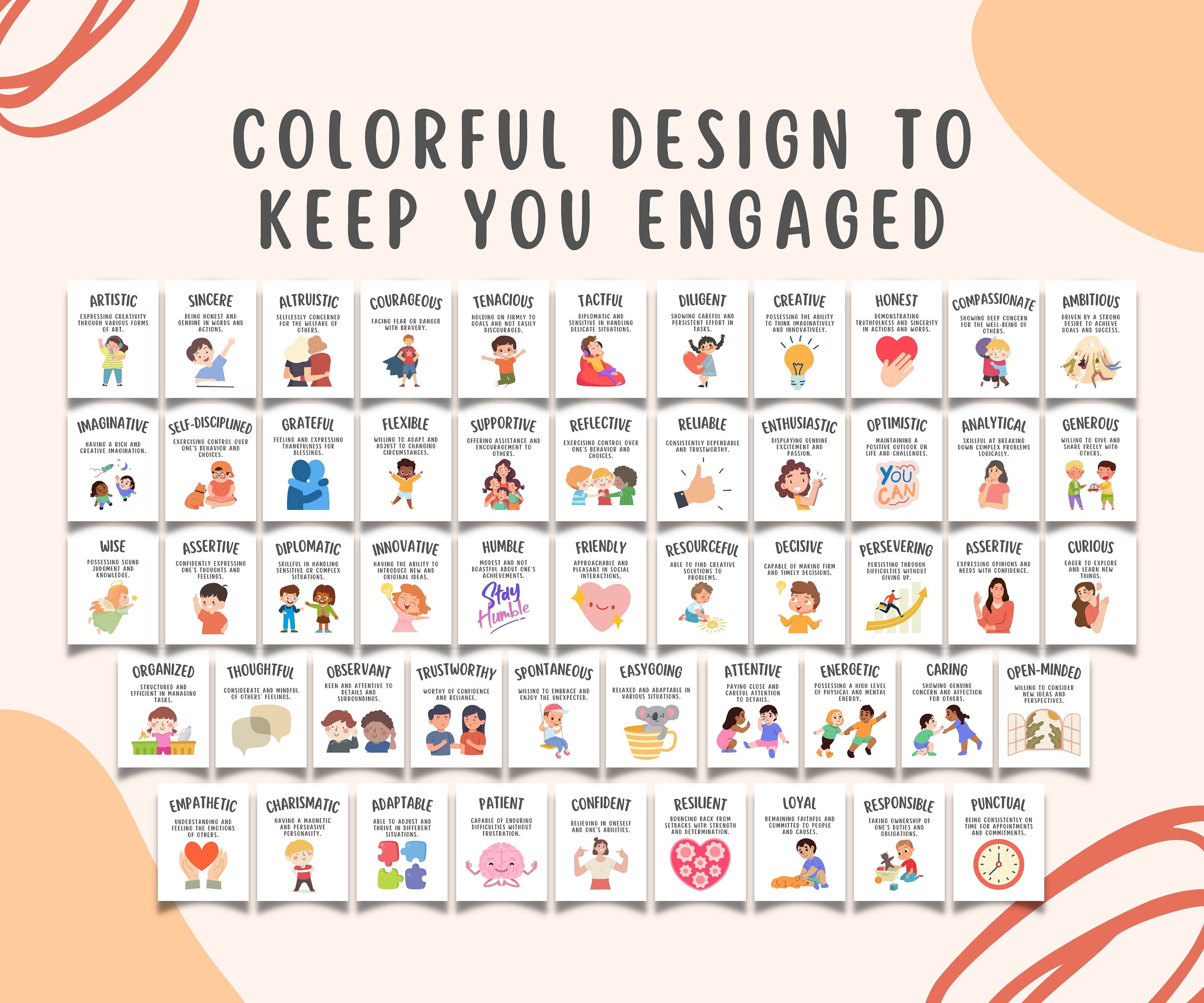 52 Strength Based Cards for Self-esteem, Mental Health Coping Tools ...