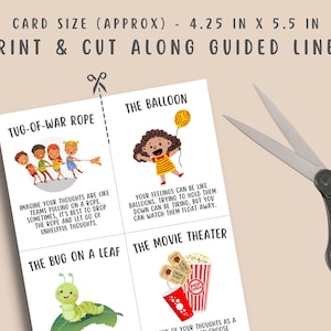 40 Acceptance Commitment Therapy Metaphor Cards, ACT Flashcards, ACT ...