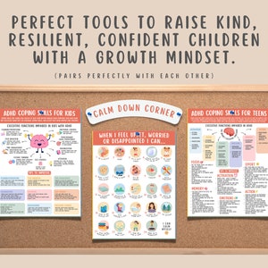 24 Grounding Strategies for Kids Teens, Calming Techniques Chart, Calm ...