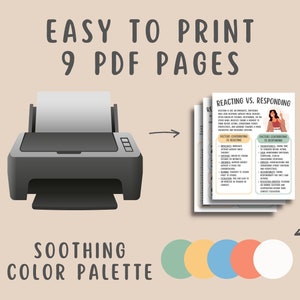 Reacting Vs Responding Couples Therapy Worksheets Communication Styles ...