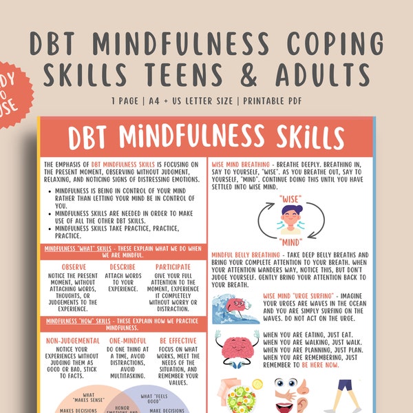 Stop Dbt Skills - Etsy Stop Dbt Skills - Etsy