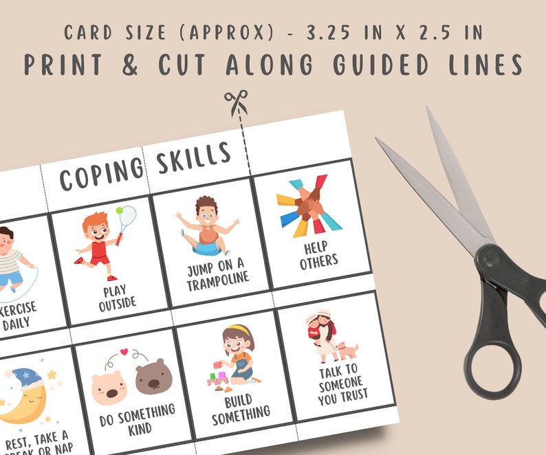 Calm Down Corner Activity for Kids Teens, Calming Corner Printable ...